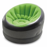 Intex Empire Indoor Inflatable Blow Up Dorm Room Lounge Air Chair Lime Green 1 Piece Baker s
