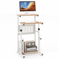 Slickblue Standing Desk for Small Space Sit Stand Desk with Height Adjustable Desktop 1 Unit City Market