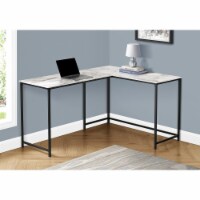 Marble corner desk store