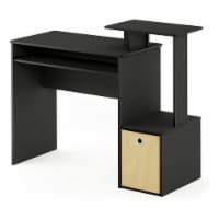 Furinno Econ Multipurpose Office Computer Writing Desk with Storage Bin Black 1 Piece Fred Meyer