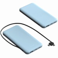10000Mah Power Bank Portable Phone Charger External Battery Pack With Lt Type C Double Ended 1 unit Smith s Food and Drug