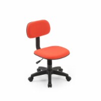 Hodedah Kids Armless Adjustable Swiveling Desk Chair in Red 1 Harris Teeter