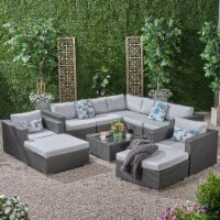 Gray sunbrella cushions store