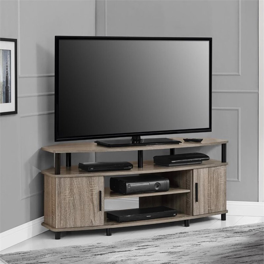 Altra Carson 50 Corner TV Stand in Distressed Gray Oak 1 Ralphs