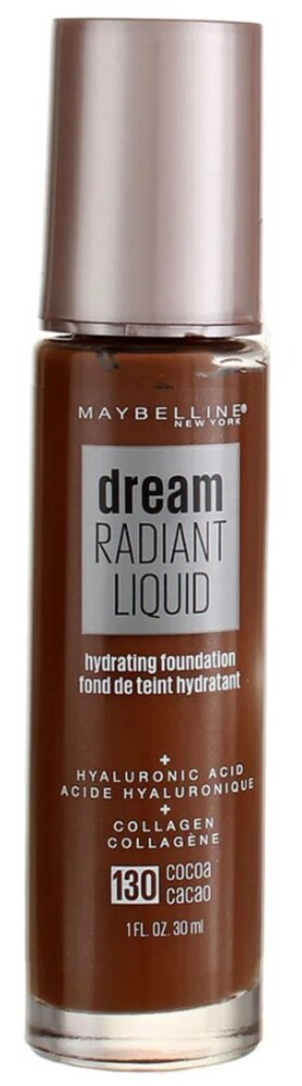 Maybelline Dream Radiant Liquid Foundation Medium Coverage Hydrating 130 Cocoa 1.0 fl oz Kroger