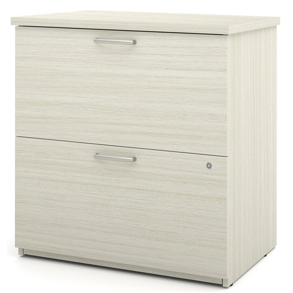 Bestar Universel 29 Lateral File Cabinet in White Chocolate 1 Gerbes Super Markets