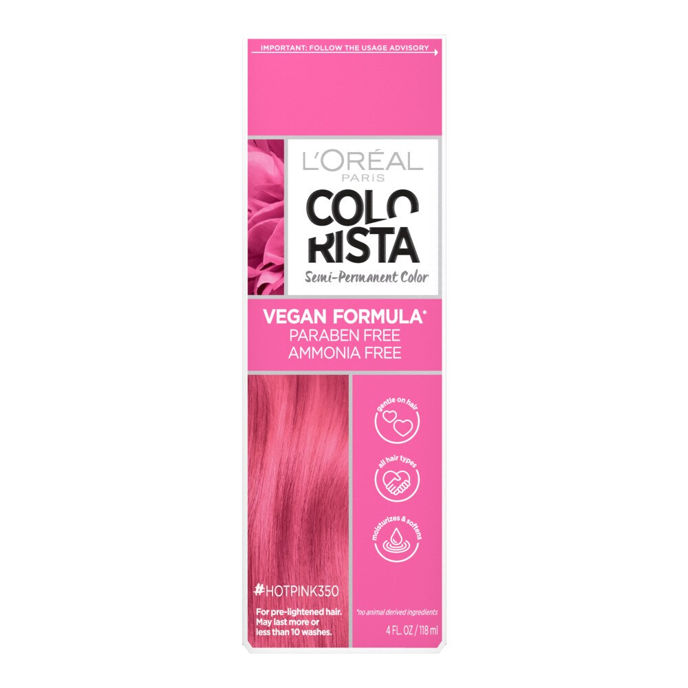 Loreal hair dye pink store