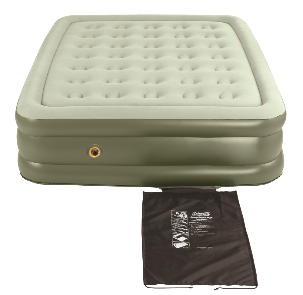 Coleman Quickbed Double High Airbed Queen Light Green 1 ct Foods Co