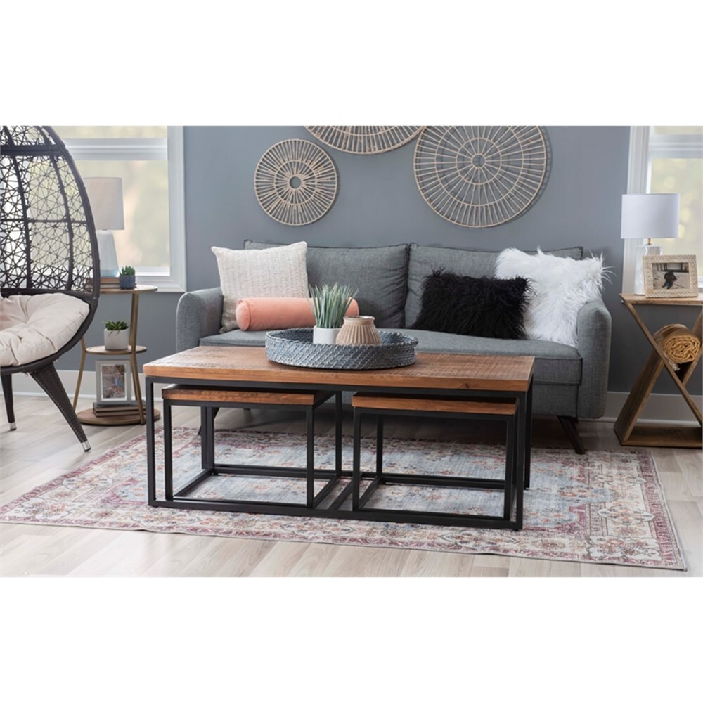 Coffee table with two end tables store