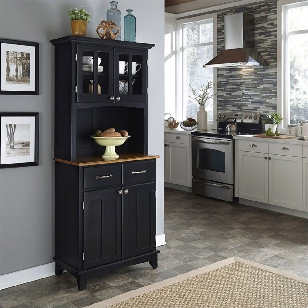 Home styles buffet of buffets with wood top store