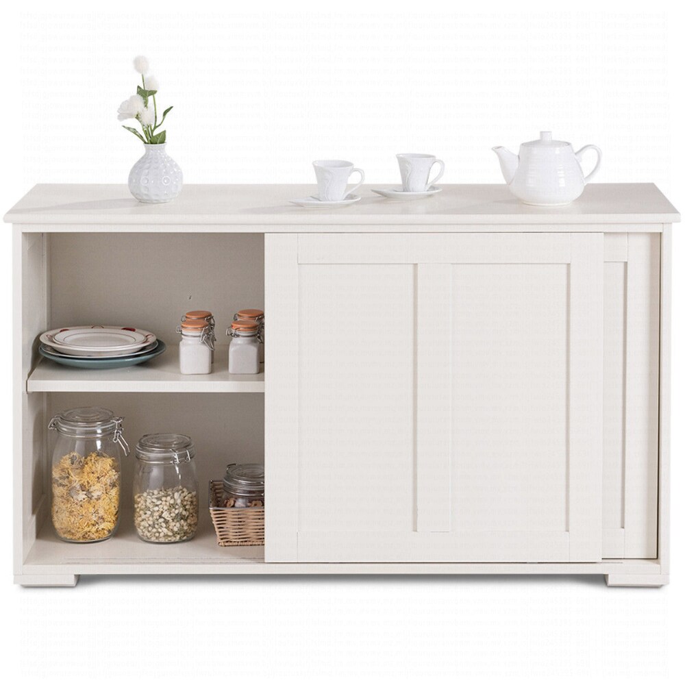 Costway storage cabinet sideboard buffet store