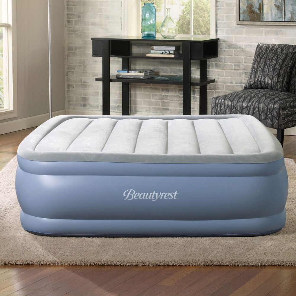 Beautyrest Hi Loft Raised Inflatable Air Mattress External Air Pump QUEEN Smith s Food and Drug