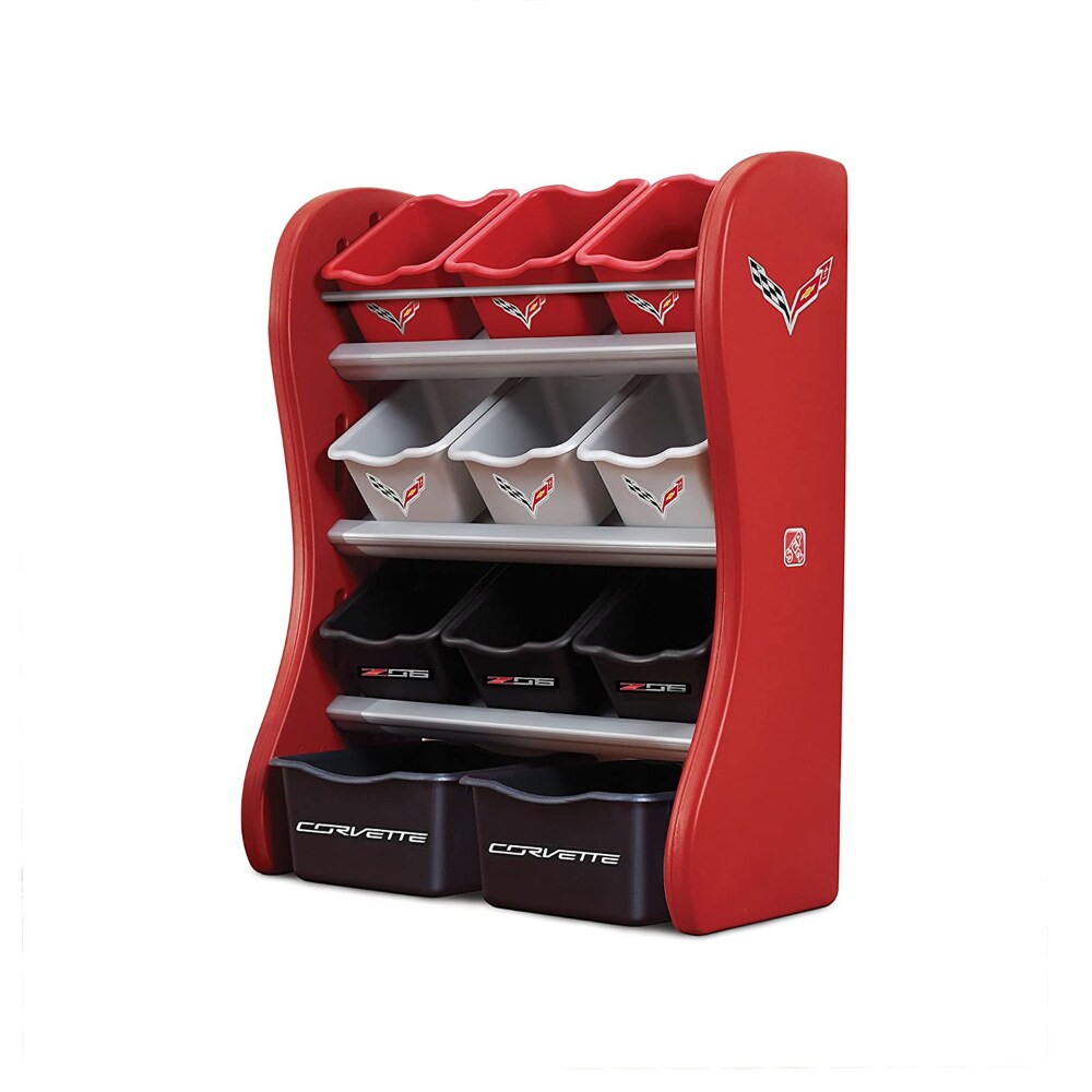 Step2 Kids Corvette Room 11 Bin Plastic Playroom Organizer Toy Storage Unit 1 Piece Ralphs
