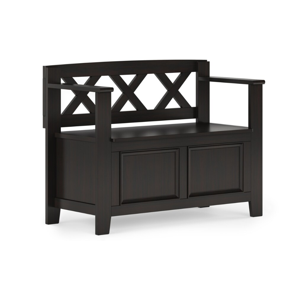 Amherst Small Entryway Storage Bench 1 unit City Market