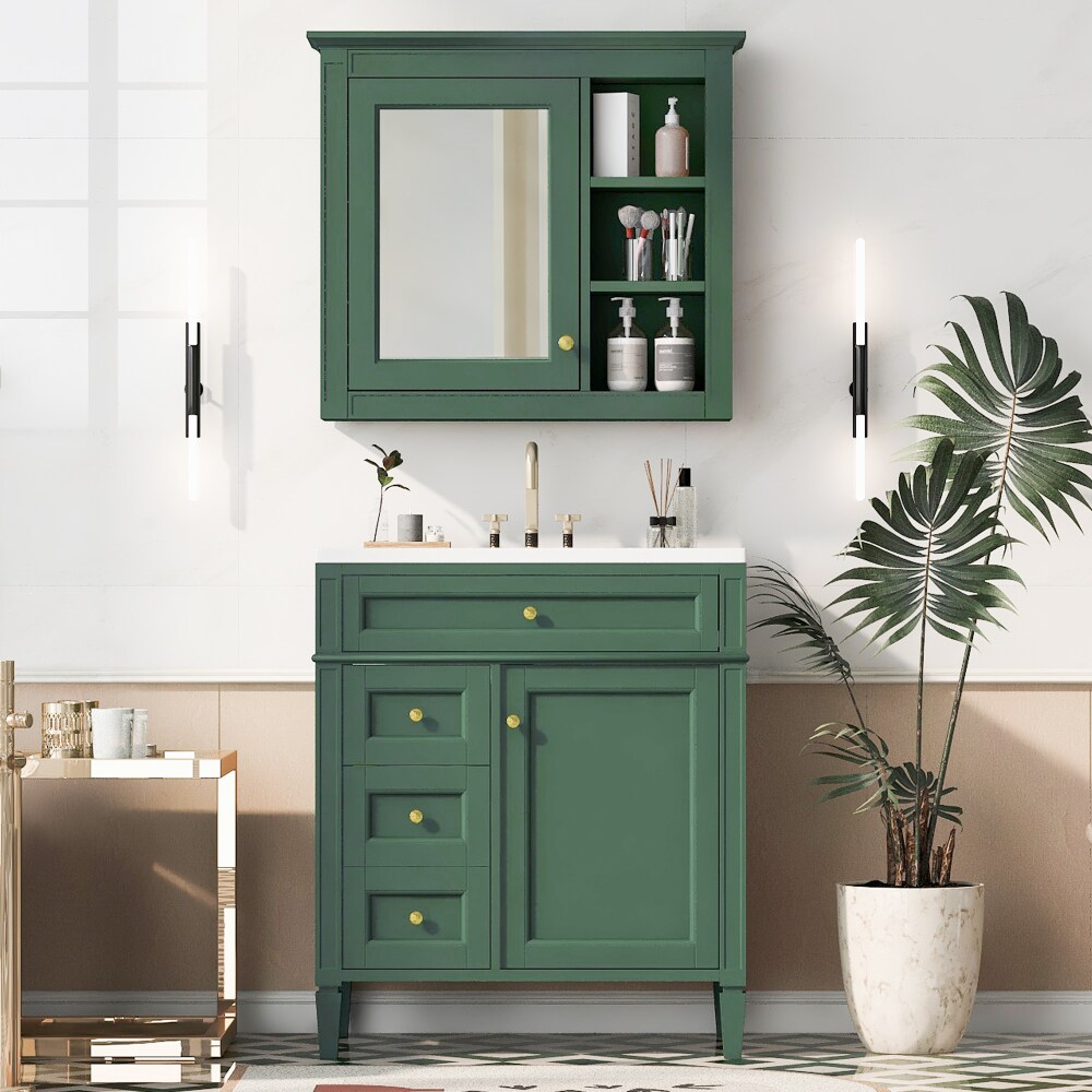 Vanity combo with mirror store