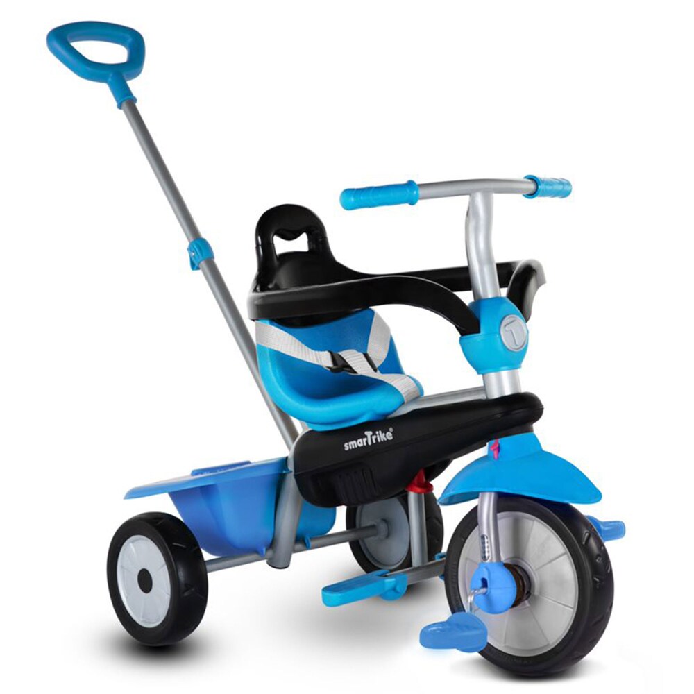 smarTrike Breeze 3 in 1 Multi Stage Toddler Tricycle for 1 2 3 Year Olds Blue 1 Piece Smith s Food and Drug